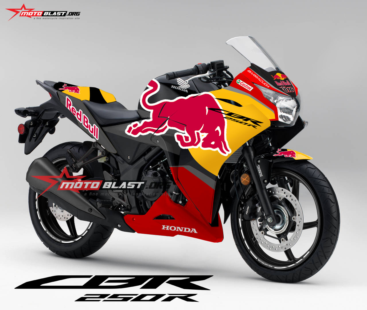 Modifikasi striping Honda beAT Esp One piece - MOTOBLAST