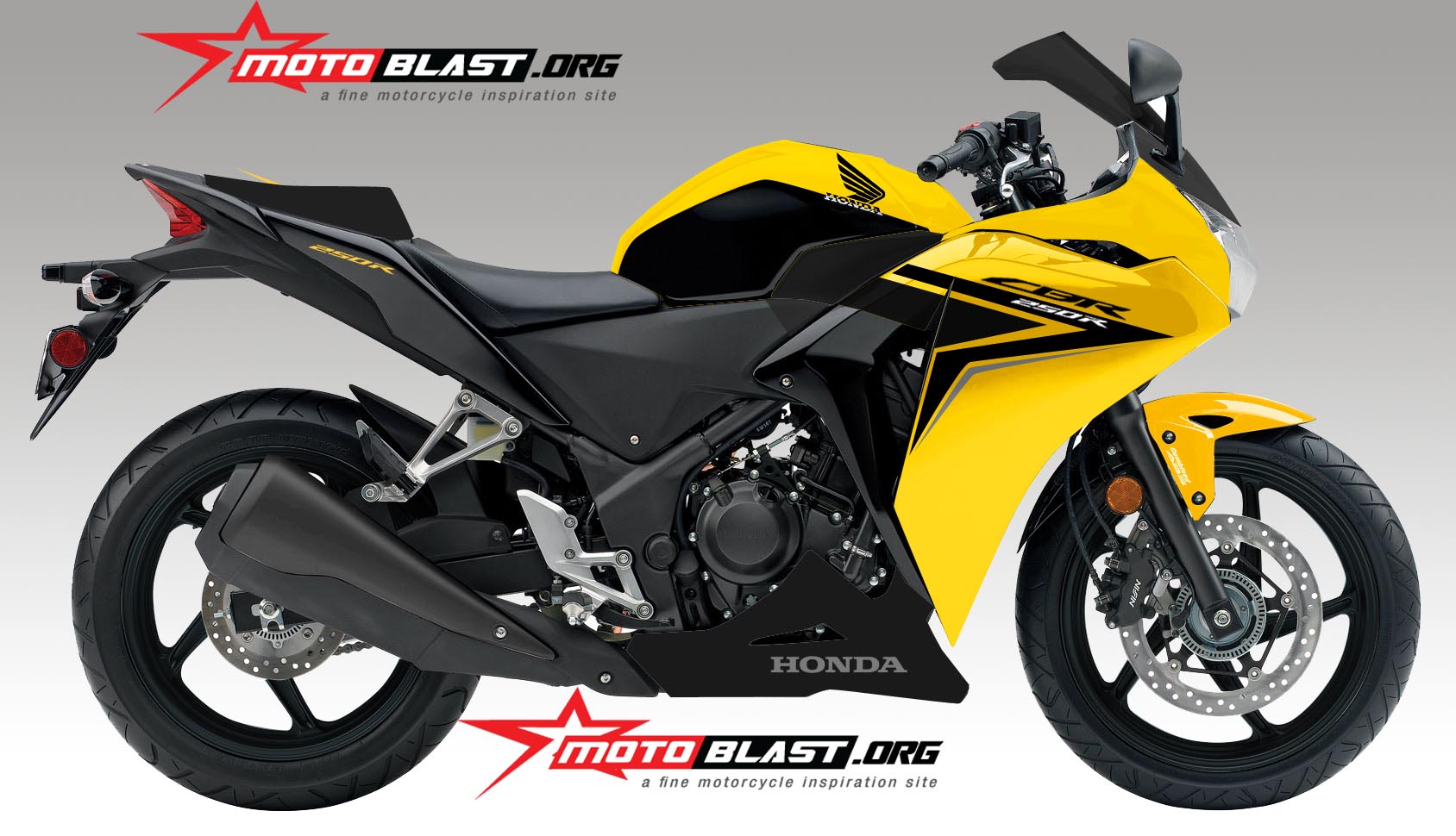 Honda CBR250R Thailand yellow black - MOTOBLAST