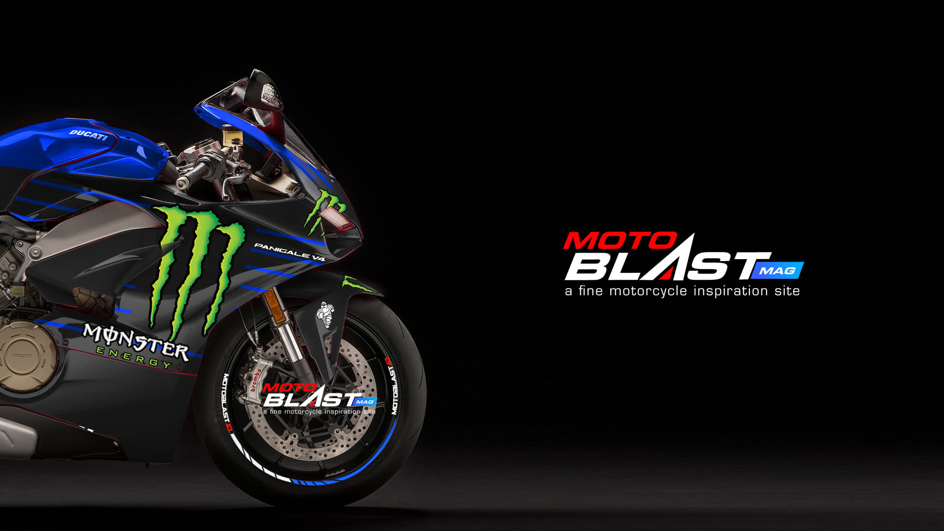 Ducati Panigale V4 Monster GP 2019 - MOTOBLAST
