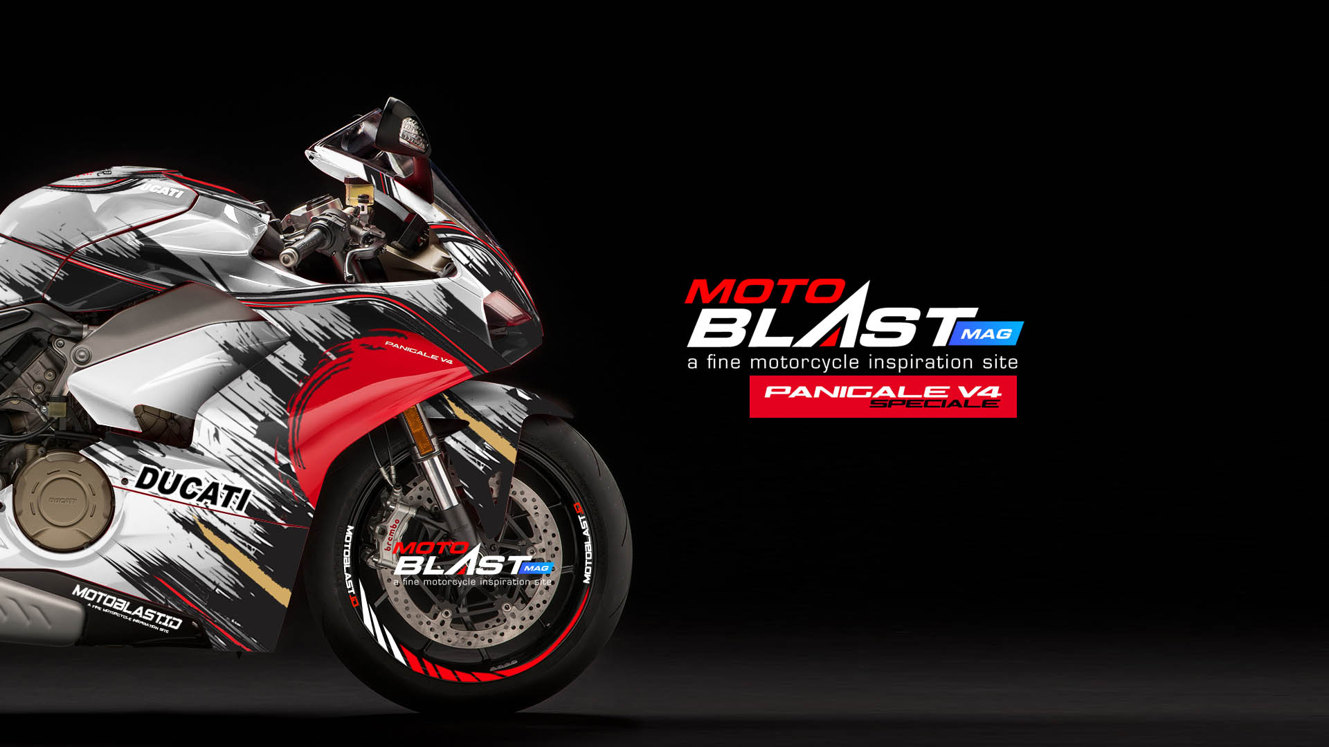 Modifikasi Striping Ducati Panigale V4 White livery Shoei Motegi Japan ...