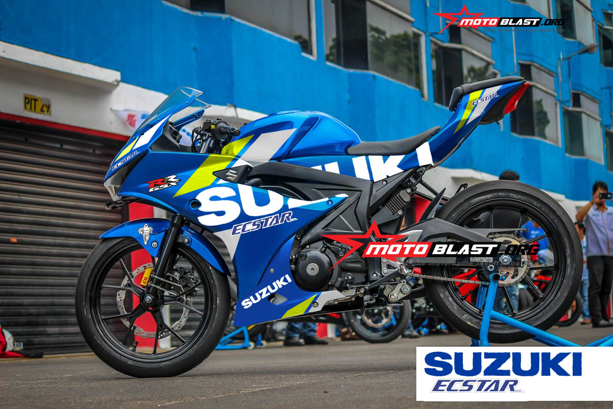 Suzuki GSX-R150 livery Suzuki Ecstar motogp 2019 - MOTOBLAST