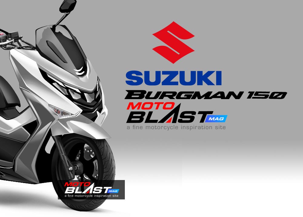 Render Suzuki Burgman 150 dan berita terbaru - MOTOBLAST