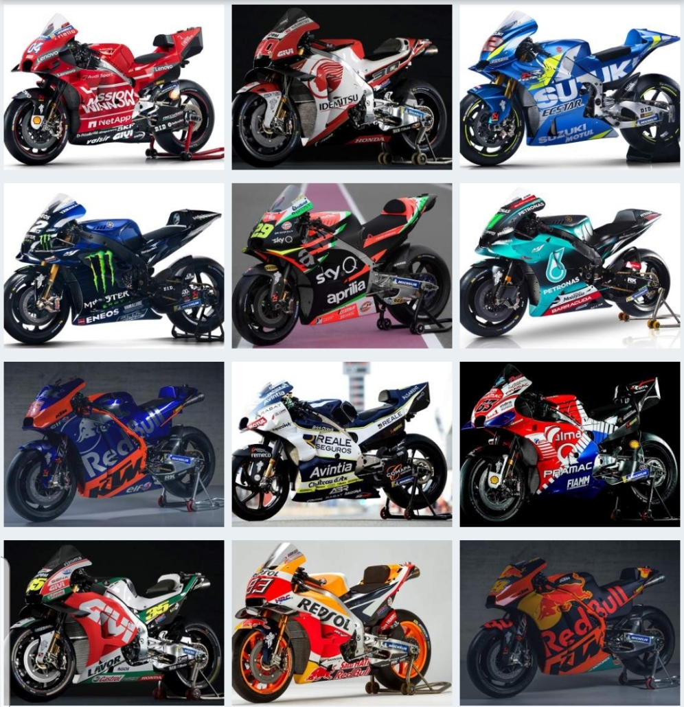 Ini desain 12 motor pembalap motogp 2019 - MOTOBLAST