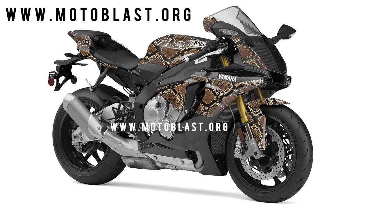Yamaha R1M Livery Ular Phyton - MOTOBLAST