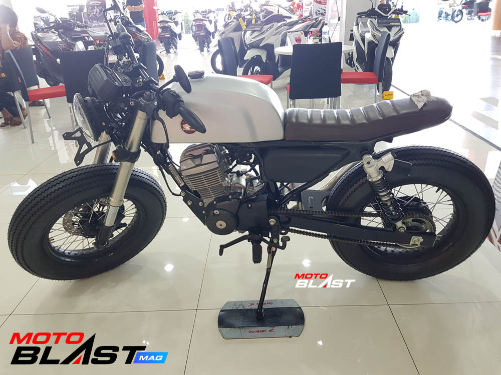 Modifikasi Honda CB150 Verza jadi Street Bobber - MOTOBLAST