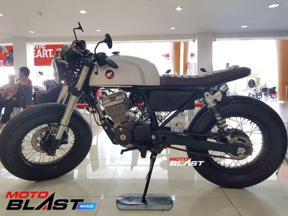 Modifikasi Honda CB150 Verza jadi Street Bobber - MOTOBLAST