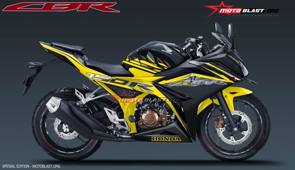 Modifikasi Striping Honda CBR150R Special Edition - MOTOBLAST