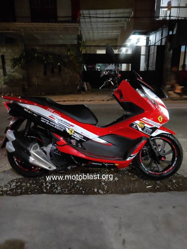 HOT! Modifikasi Striping Honda PCX 150 Mobile Legend V1 - MOTOBLAST