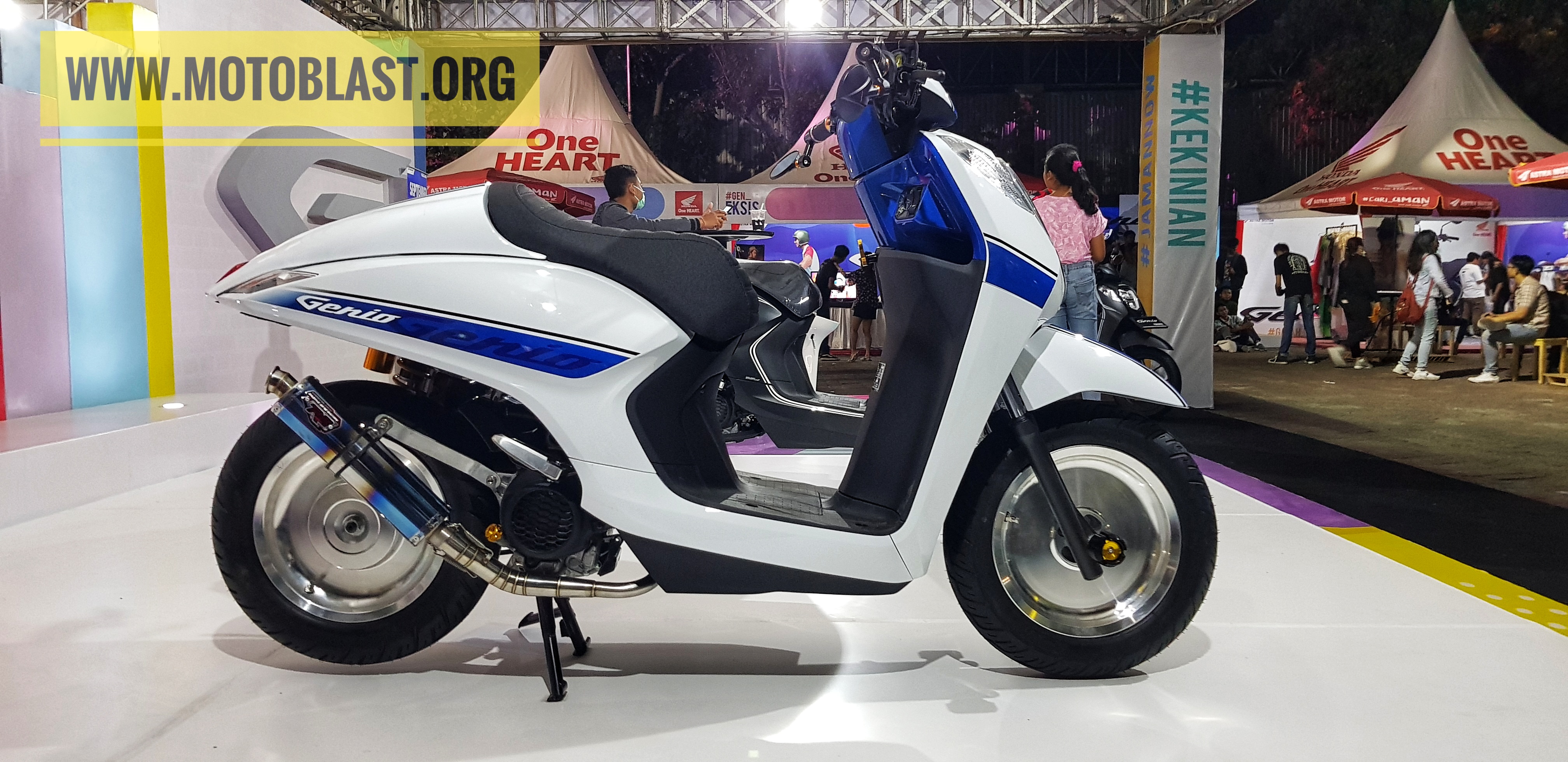 Melihat Honda Genio Modifikasi Retro Jadi Generasi Eksis - MOTOBLAST