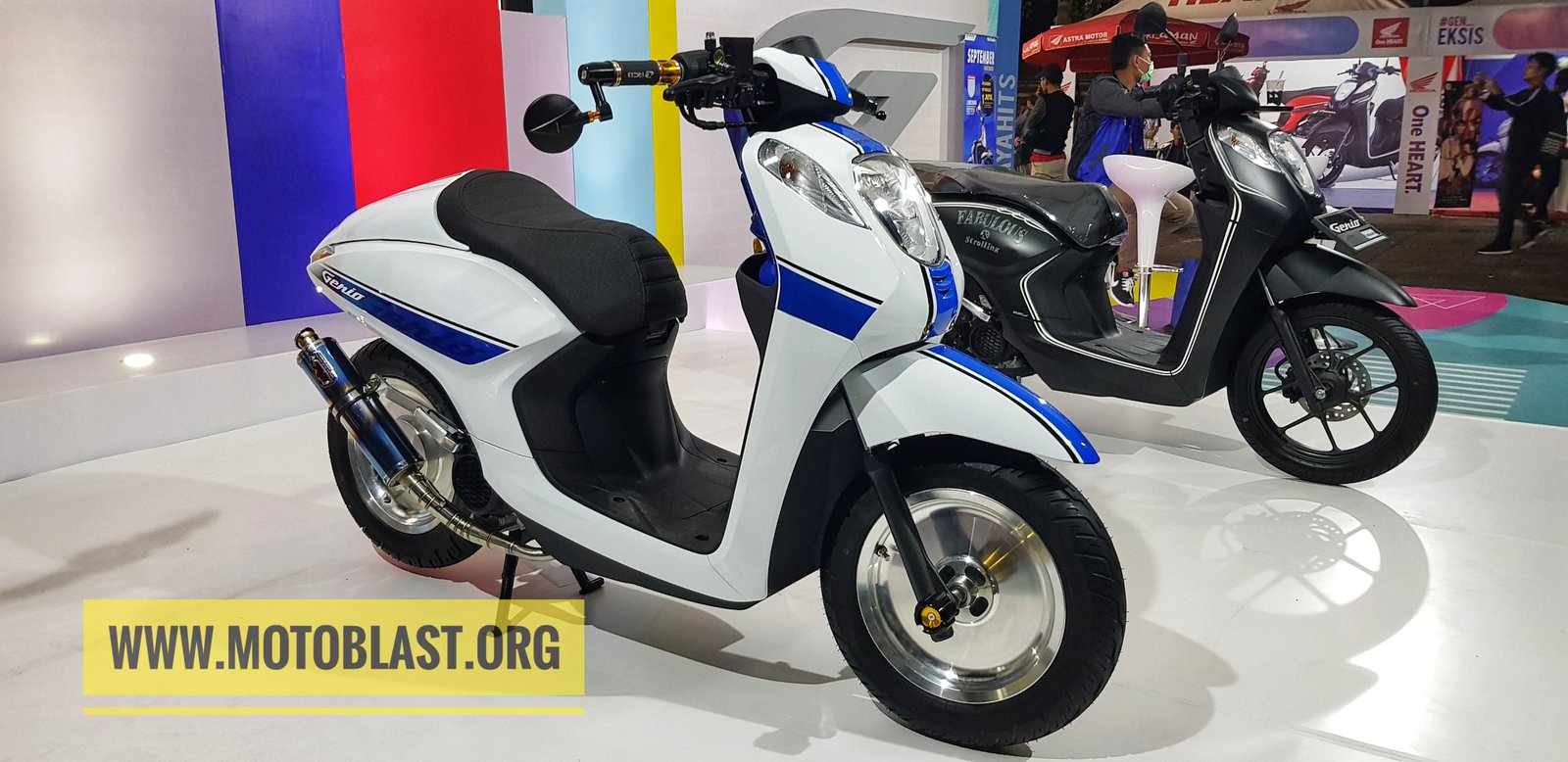 Melihat Honda Genio Modifikasi Retro Jadi Generasi Eksis - MOTOBLAST