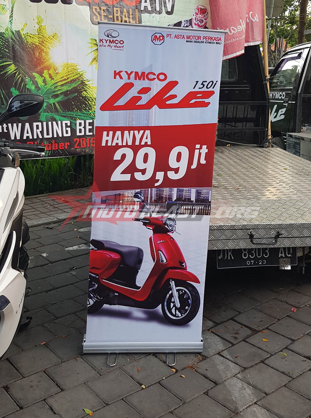 Mengenal Kymco Like 150i, Matic klasik laris di Bali - MOTOBLAST