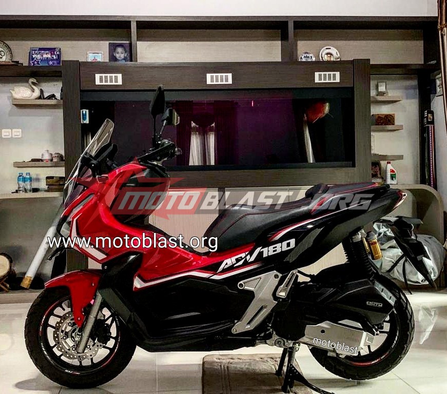 Ini dia Penampakan Honda ADV 180 - MOTOBLAST