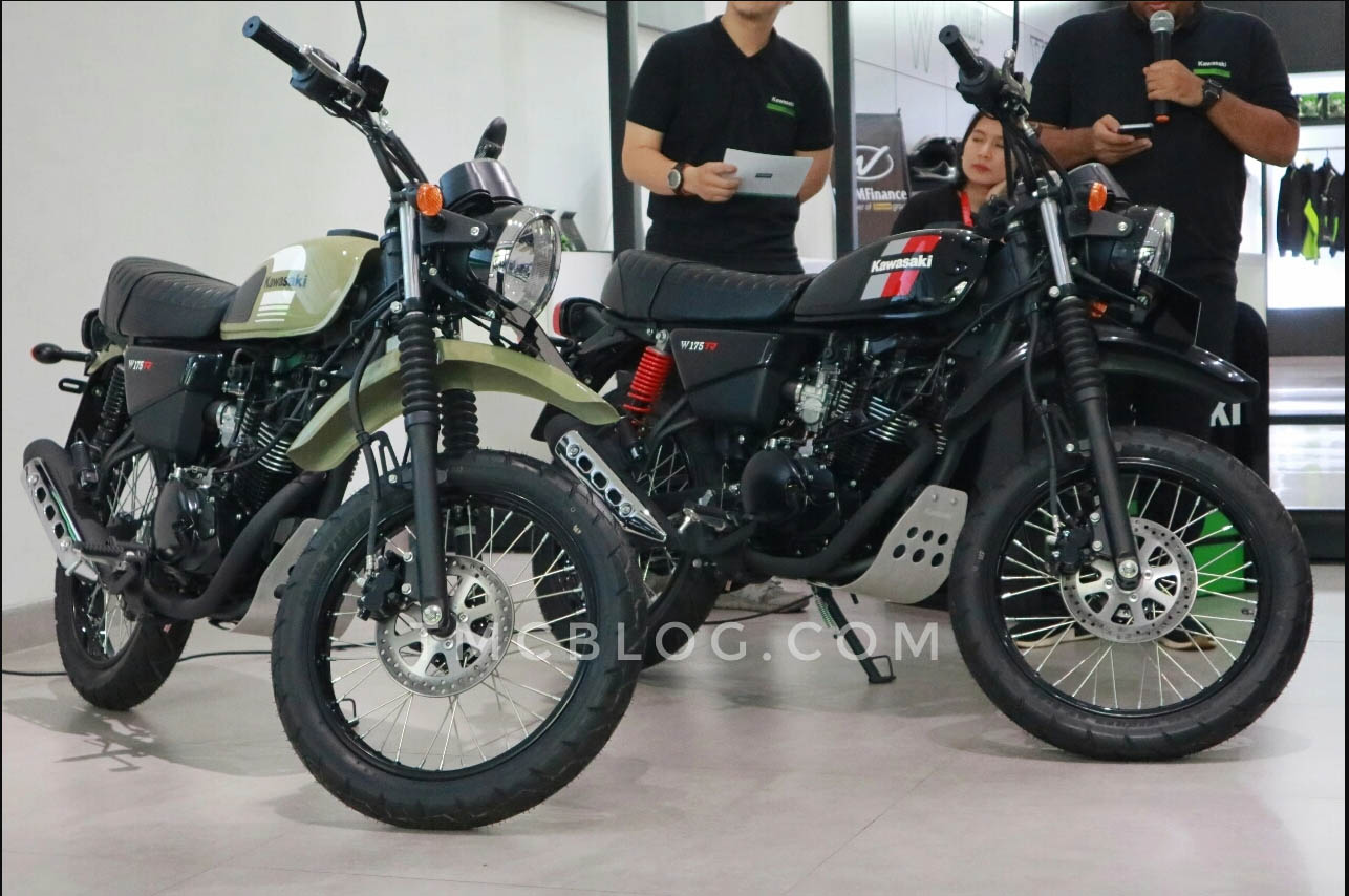 Kawasaki W 175 TR resmi di rilis - MOTOBLAST