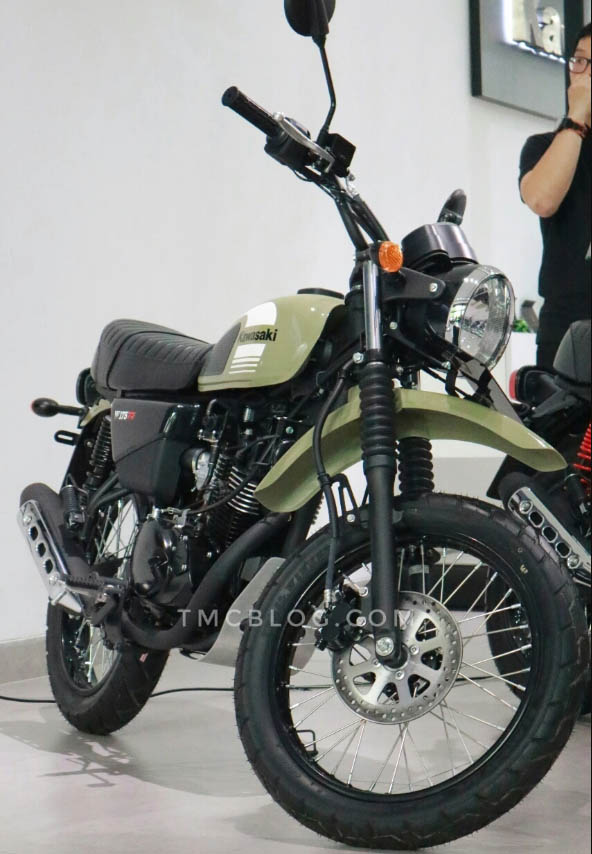 Kawasaki W 175 TR resmi di rilis - MOTOBLAST