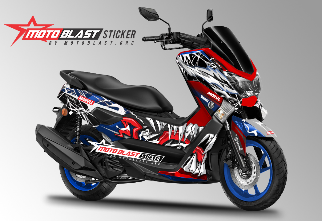 Modifikasi Striping Yamaha Nmax Venom - MOTOBLAST