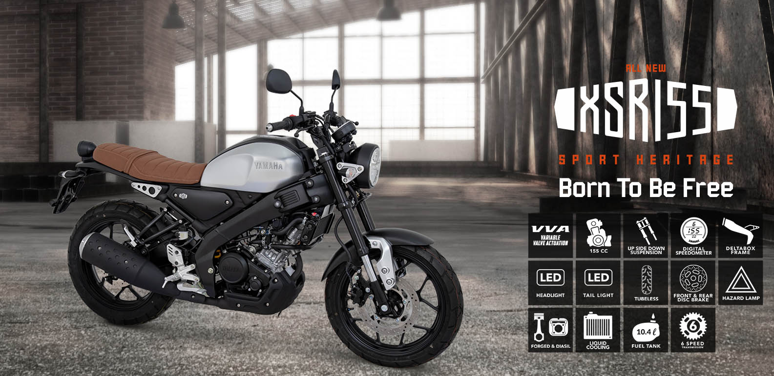 Woww XSR 155 ada yang versi 60th Anniversary - MOTOBLAST