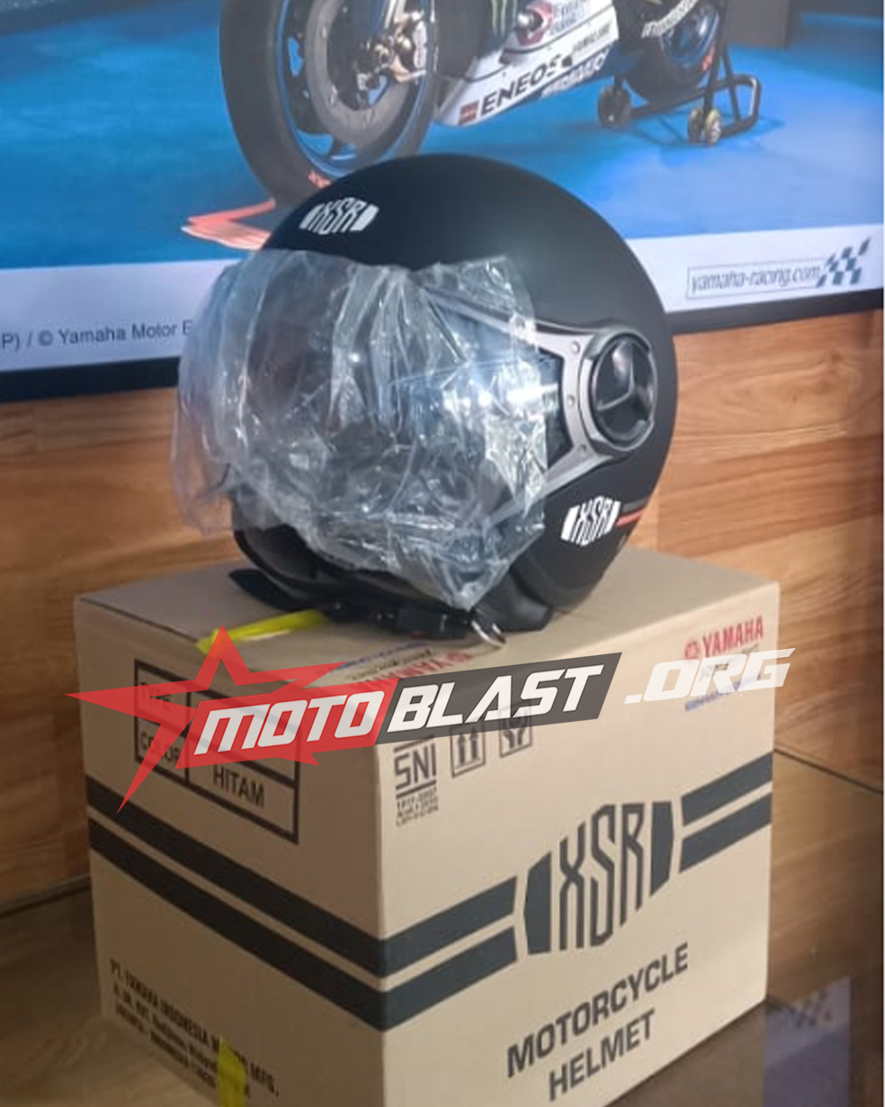 Ini dia Helm hadiah dari Pembelian Yamaha XSR155, Uapik Bro!! - MOTOBLAST