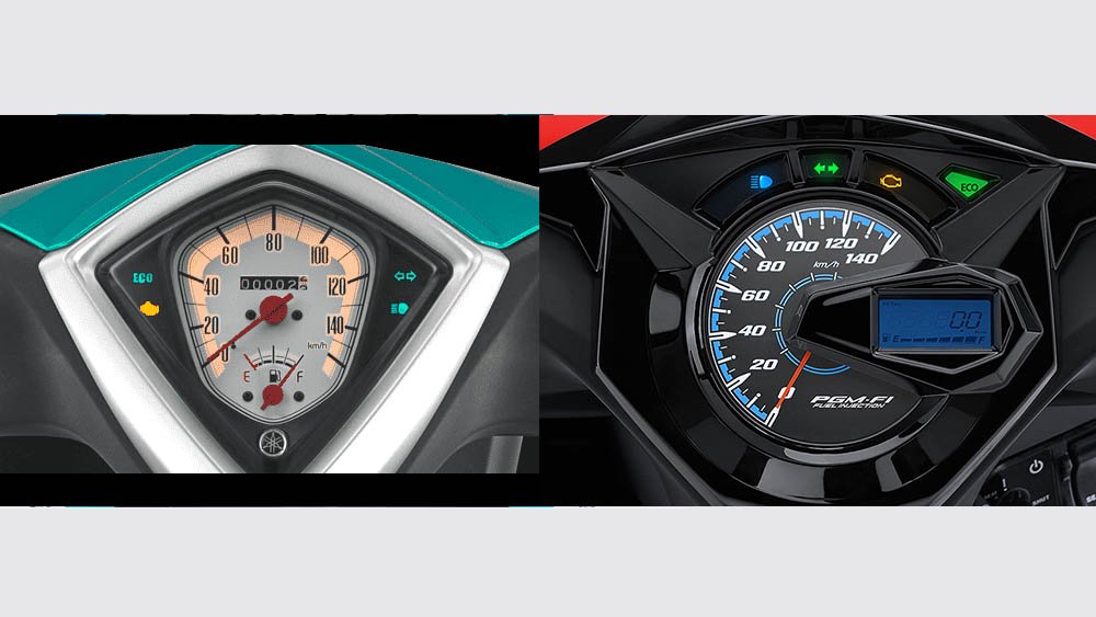 Perbandingan Nyubit (New beAT) VS Yamaha Mio S - MOTOBLAST