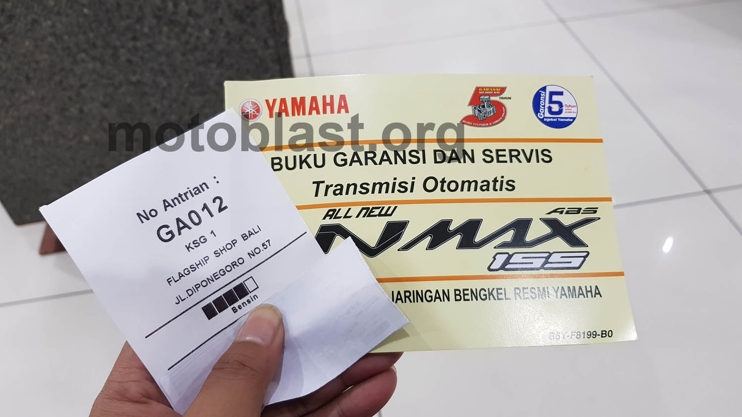 Servis pertama Yamaha New Nmax abs - MOTOBLAST