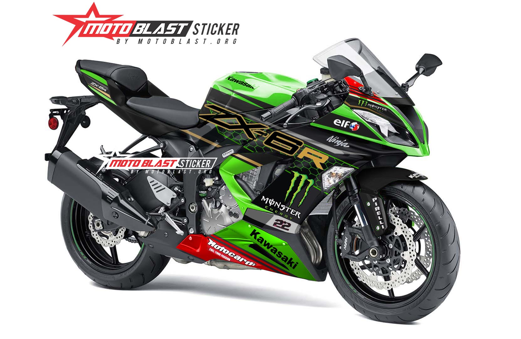Modifikasi striping kawasaki Ninja zx636 krt 2020 wsbk - MOTOBLAST