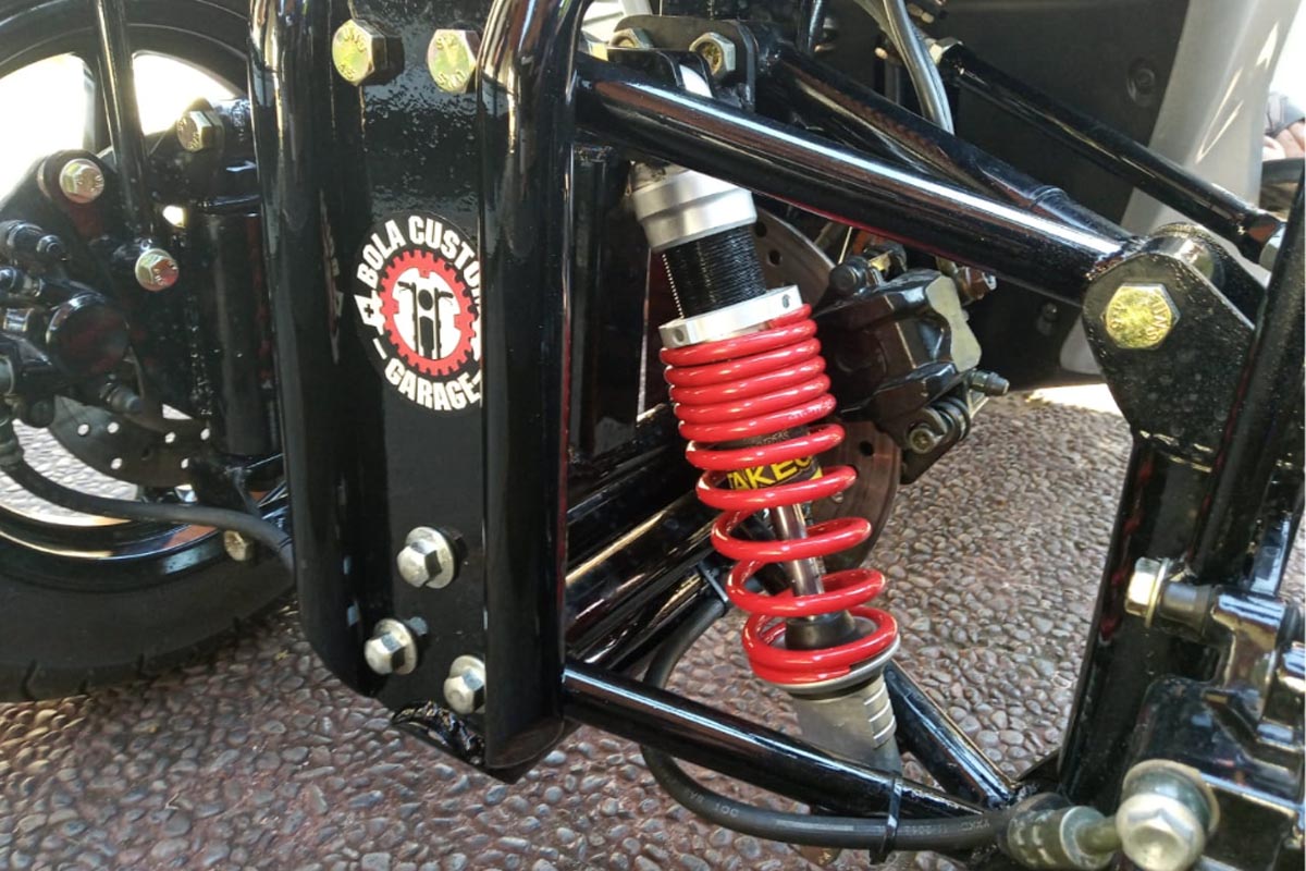 Keren! Rider Bali Modifikasi Yamaha Freego miliknya Menyerupai Tricity ...