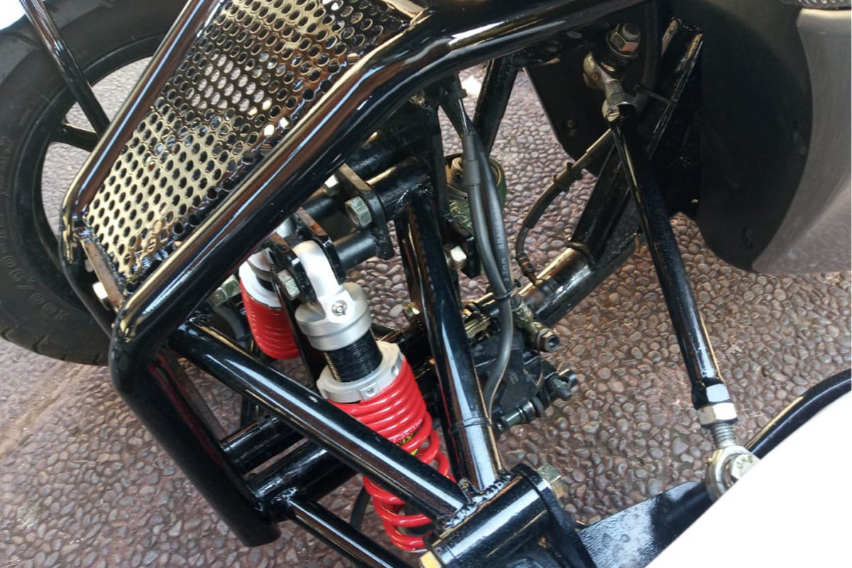 Keren! Rider Bali Modifikasi Yamaha Freego miliknya Menyerupai Tricity ...