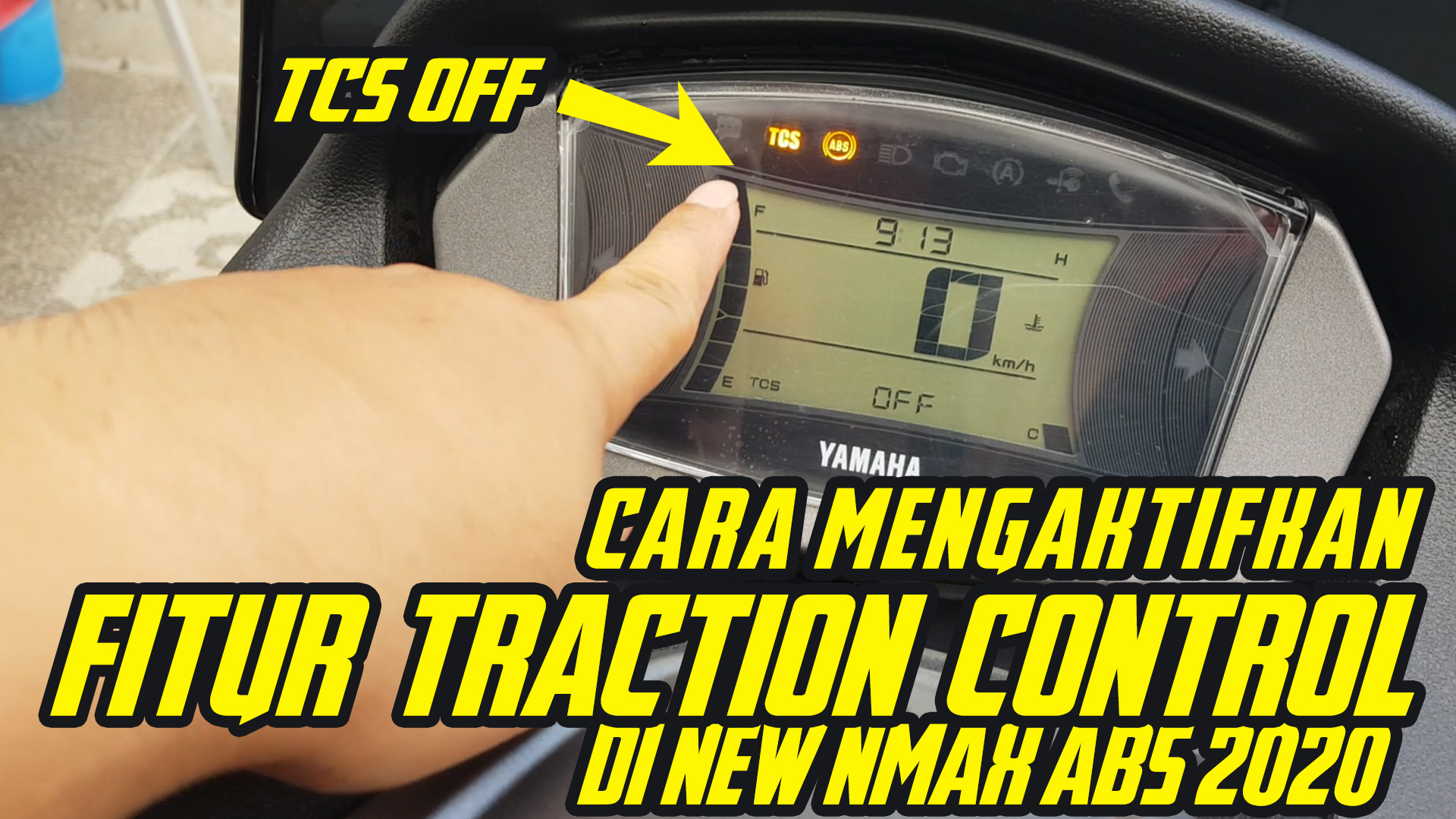 Begini cara Aktifkan Traction Control di New Nmax abs 2020 - MOTOBLAST