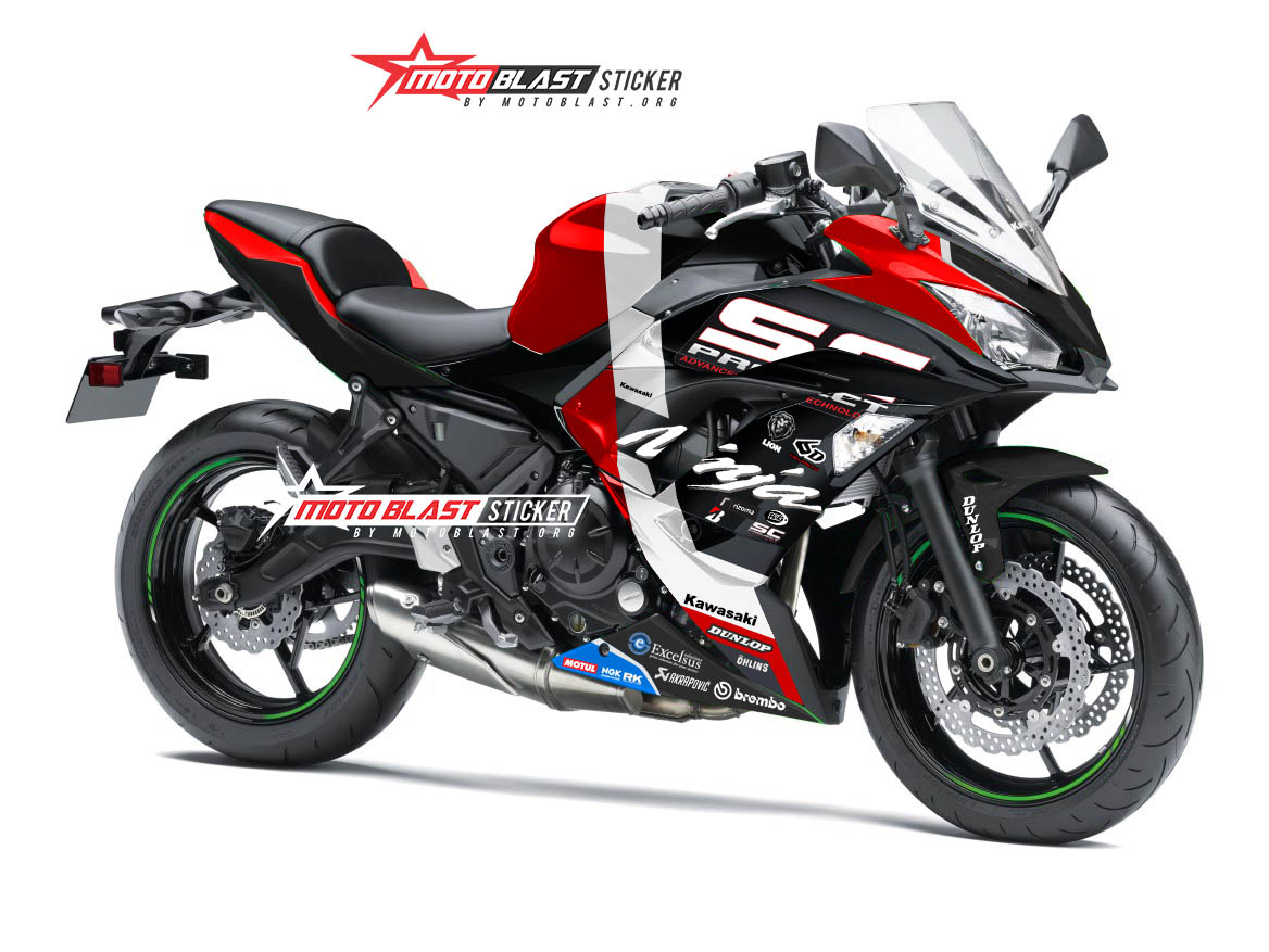 Modif striping Ninja 650 livery SC project - MOTOBLAST