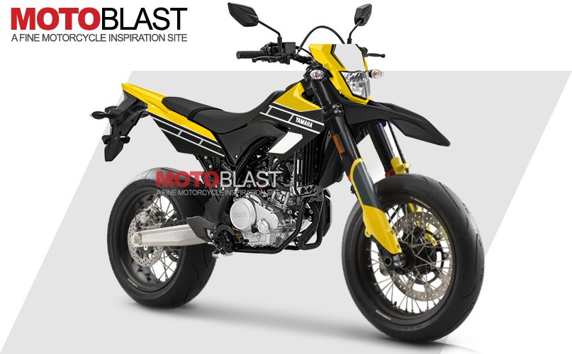 Ini dia Modifikasi yamaha WR155 bergaya supermoto livery anniversary ...