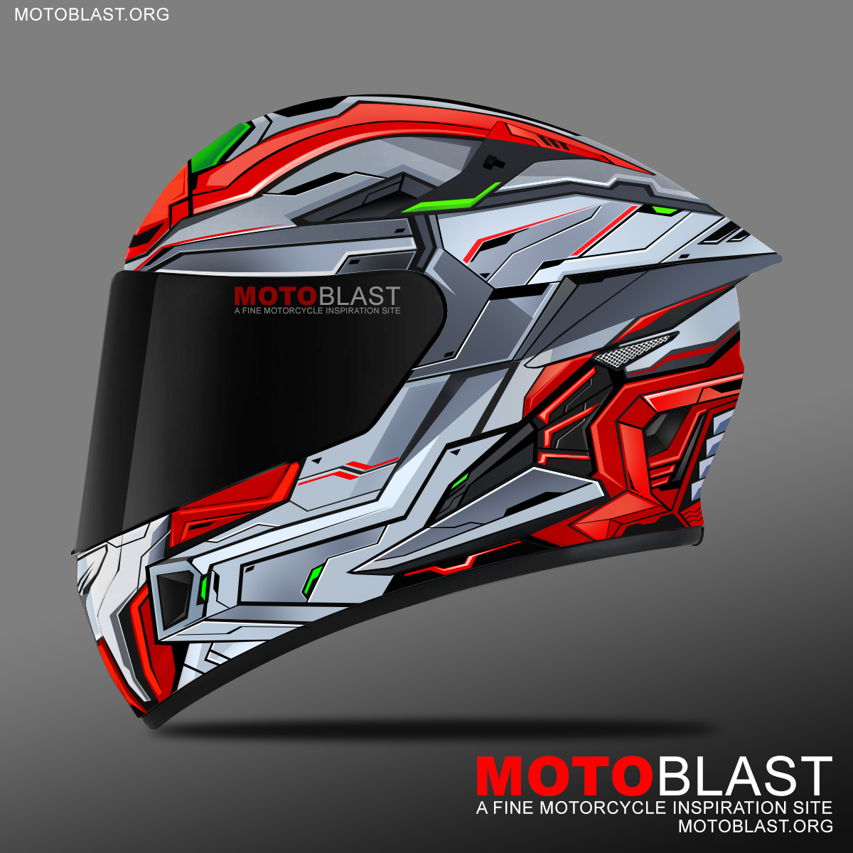 Graphic Kit Helm KYT TT Course livery Gundam Astray Red Frame - MOTOBLAST