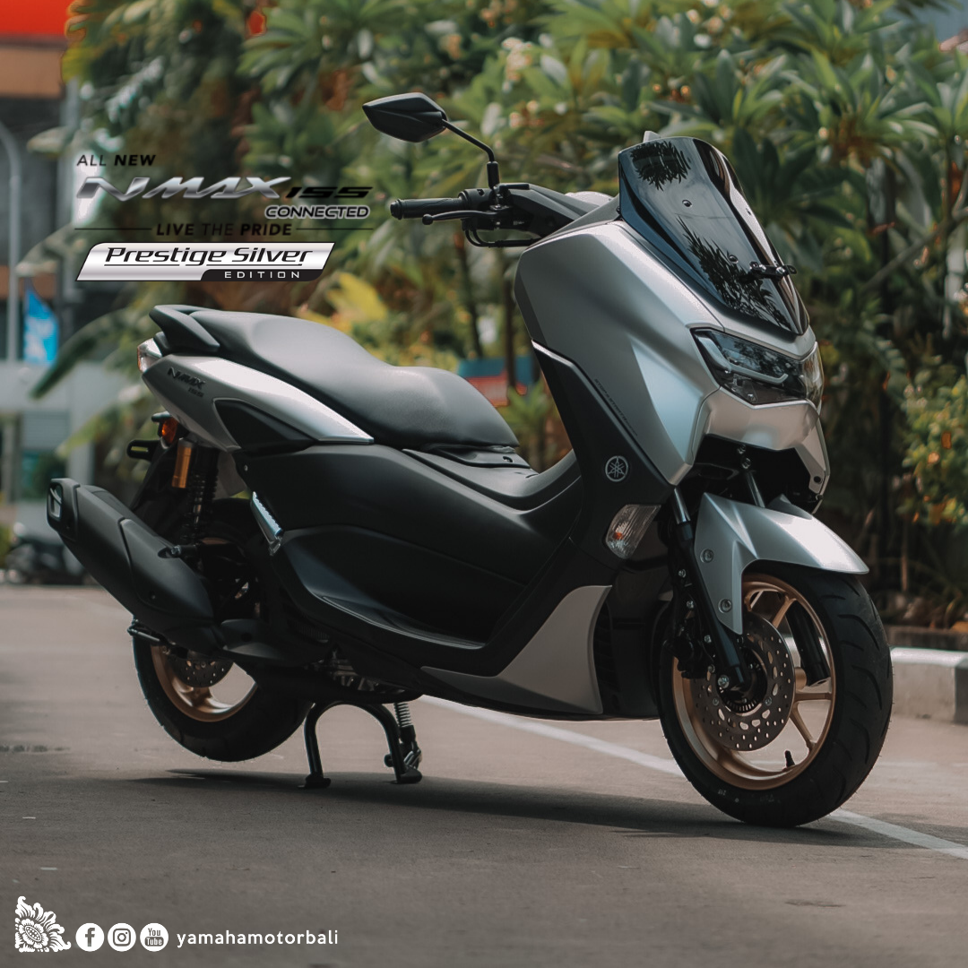 Skutik Yamaha Makin Keren dengan Warna Silver prestige - MOTOBLAST