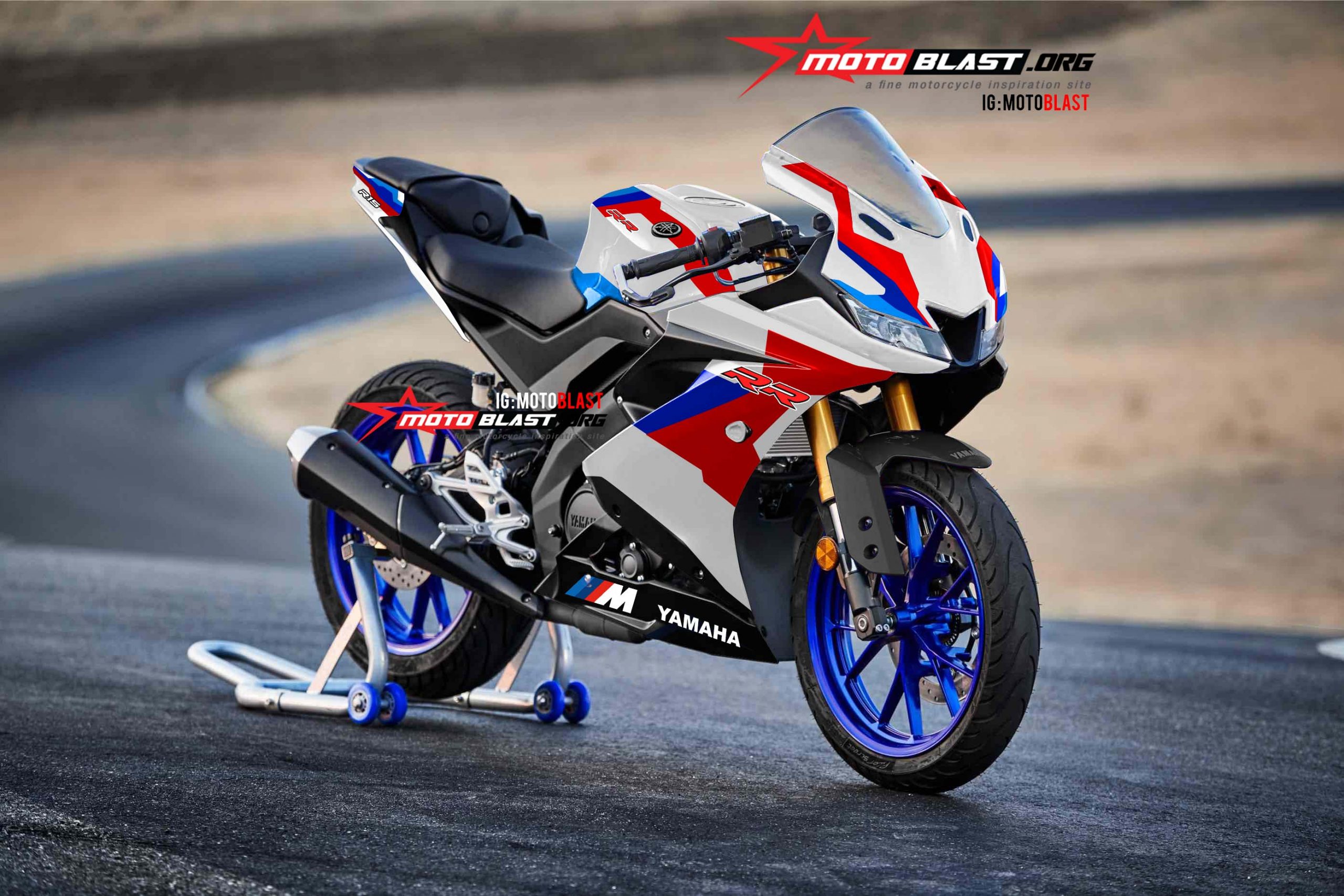 Modif Striping Yamaha R25 Venom - MOTOBLAST