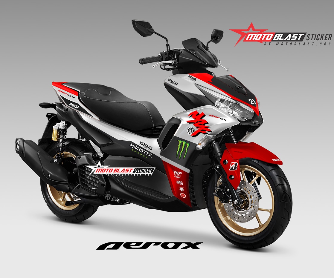 Modifikasi striping Yamaha XSR 155 livery Mangkok mie ayam jago ...