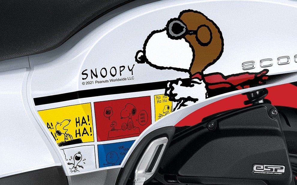 Honda Scoopy Limited edition Snoopy di produksi 4000 unit saja - MOTOBLAST