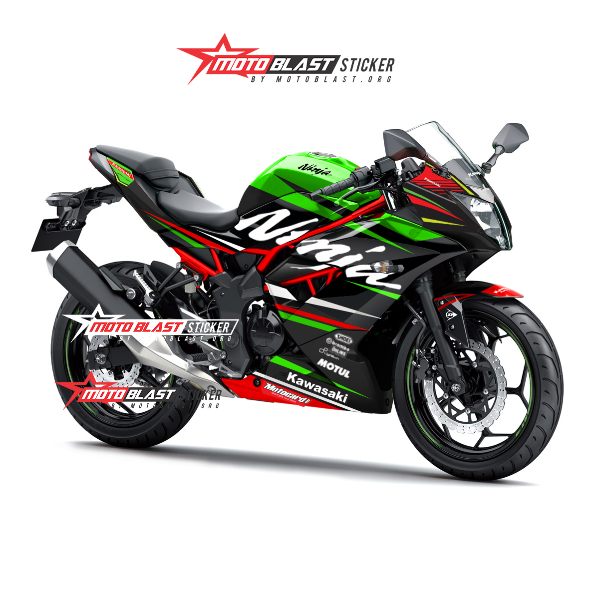 Modifikasi Striping Kawasaki Z250SL Orange Monster - MOTOBLAST