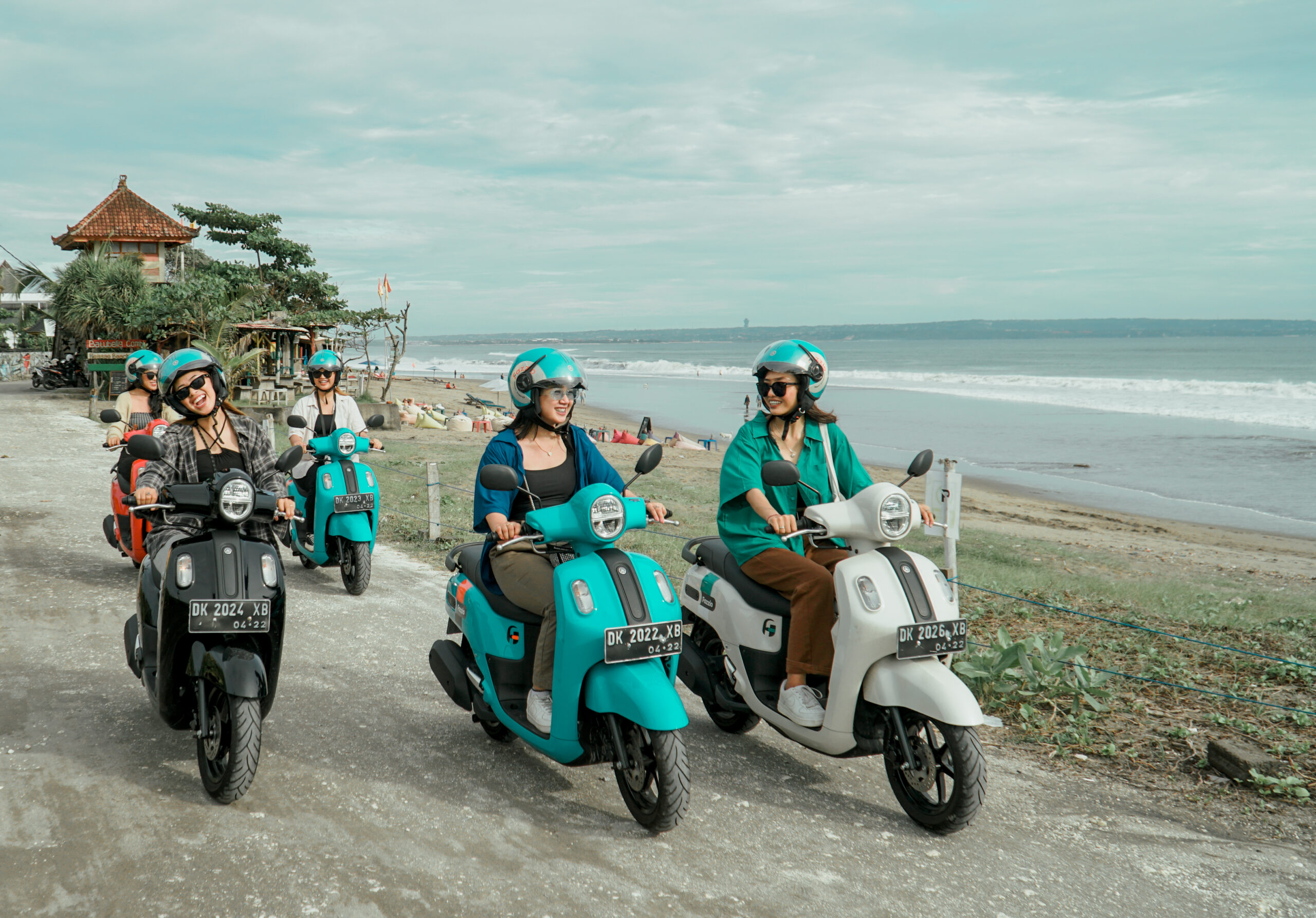 Yamaha Bali ajak Pengguna Fazzio riding ke pantai nikmati sunset ...