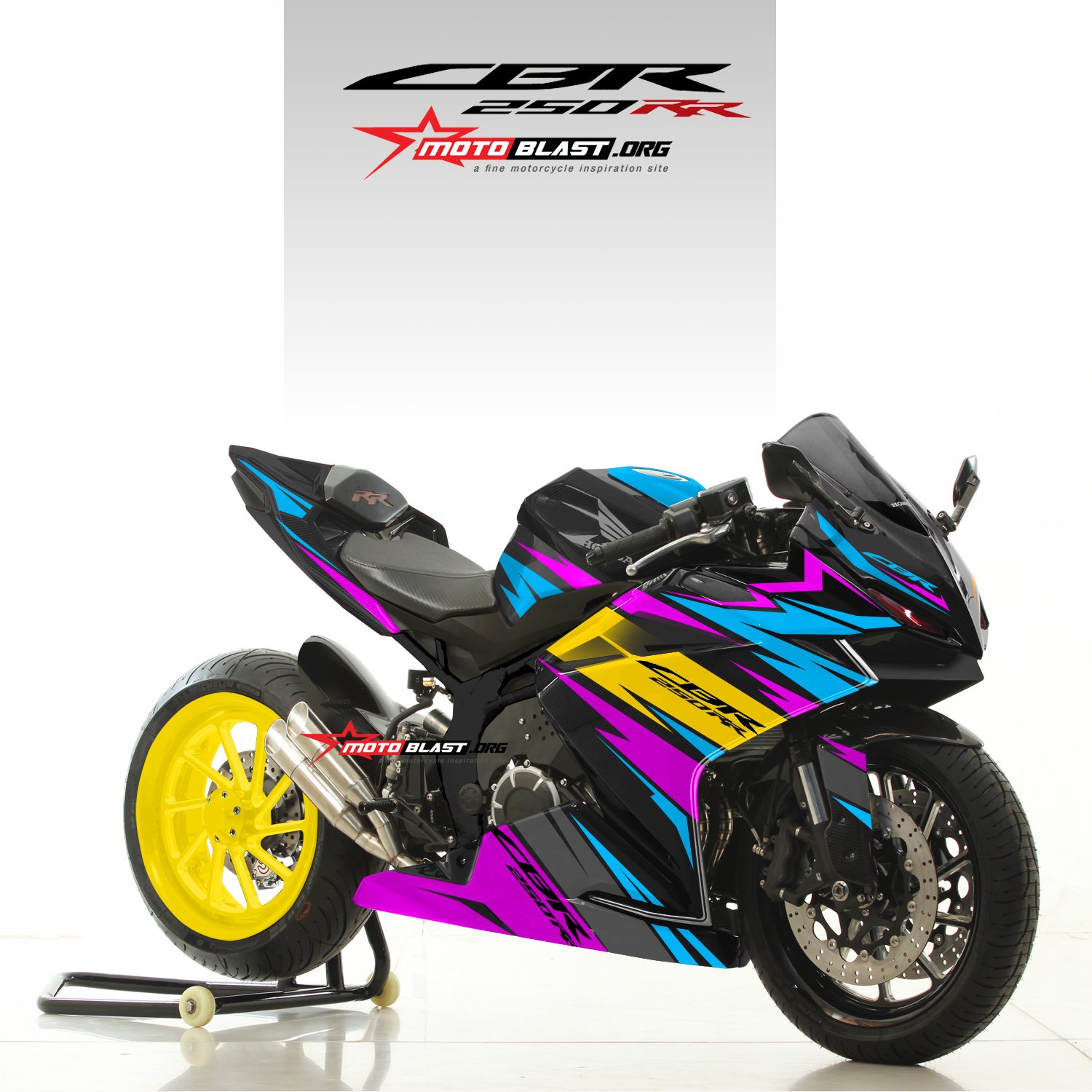 Modifikasi Striping Honda ADV 160 Safety GP BMW livery - MOTOBLAST
