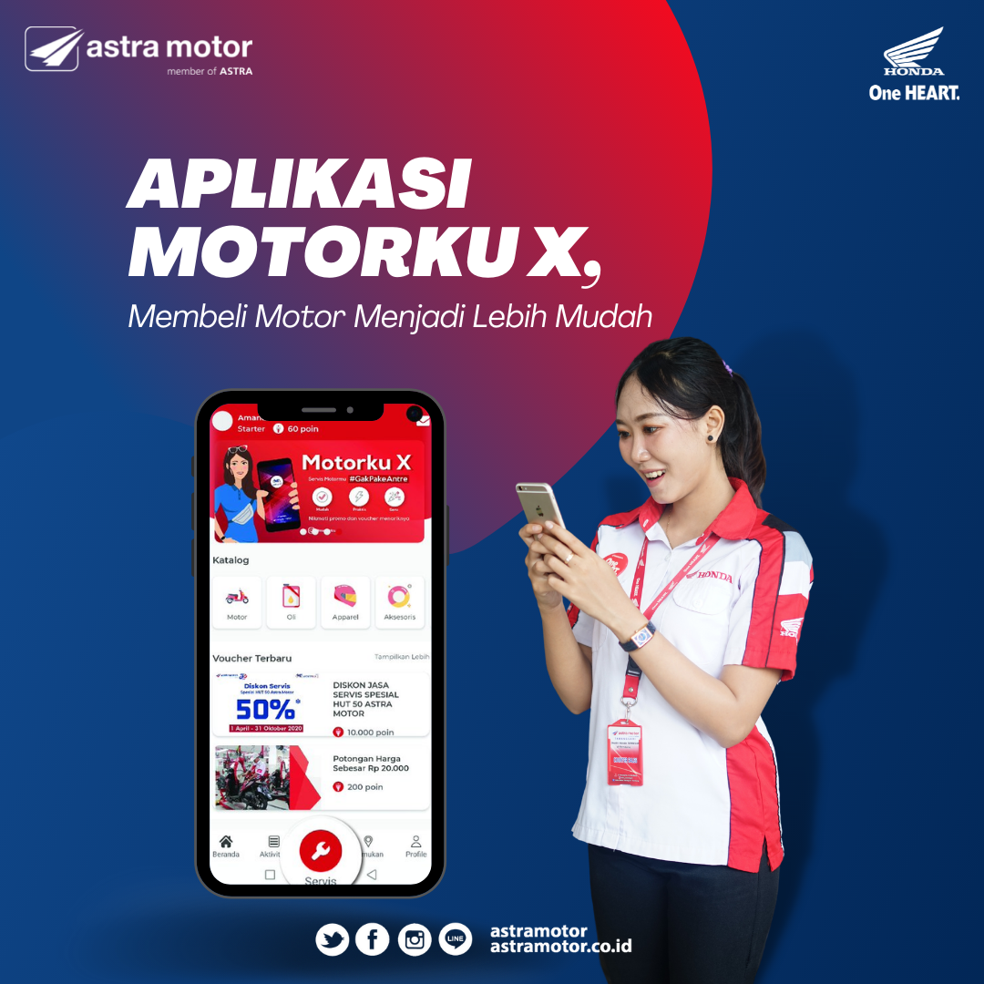 Dalam Satu Aplikasi, Manfaatkan Layanan Honda Care di MotorKu X - MOTOBLAST