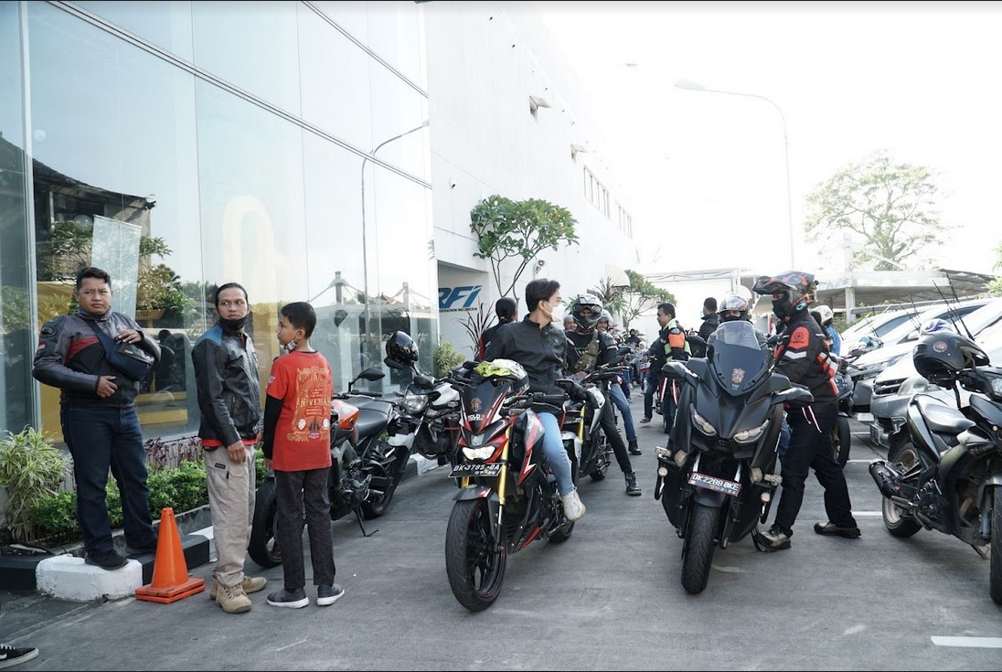 Komunitas Motor di Bali Lakukan Touring Rayakan Kemerdekaan di Bali ...