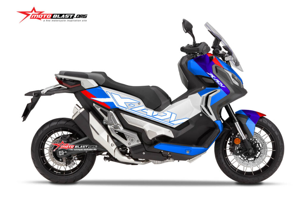 Modifikasi Striping Honda X-ADV 750 - MOTOBLAST