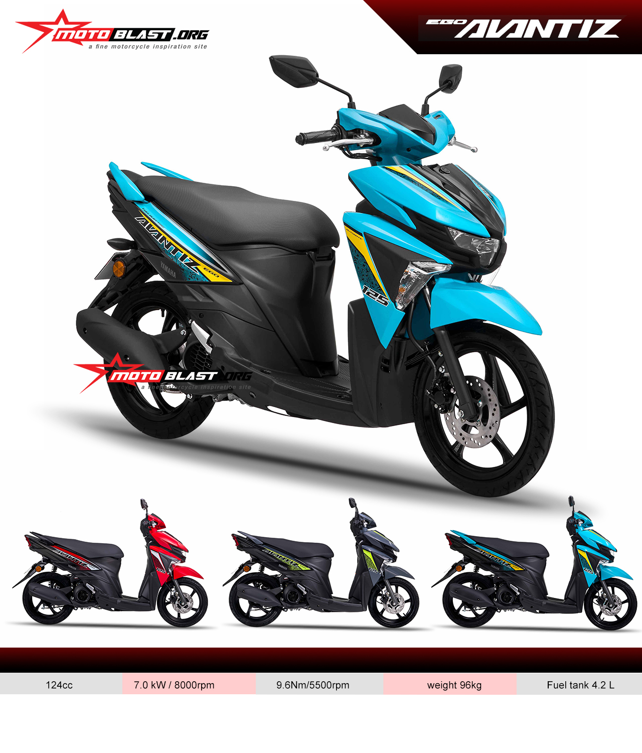 Yamaha EGO Avantiz malaysia kembaran Mio Soul GT 125 dapat update warna ...