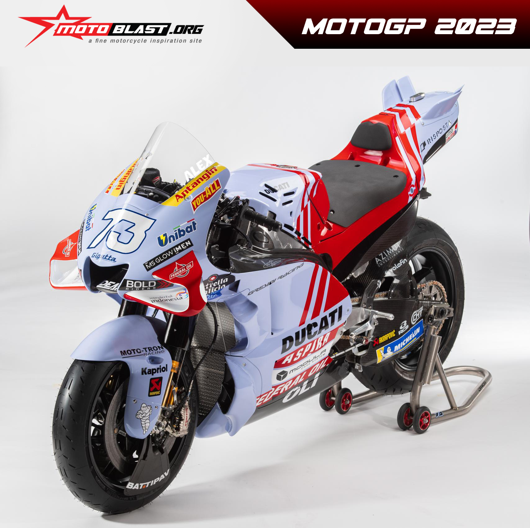 Gresini Racing rilis Livery motoGP 2023 - MOTOBLAST