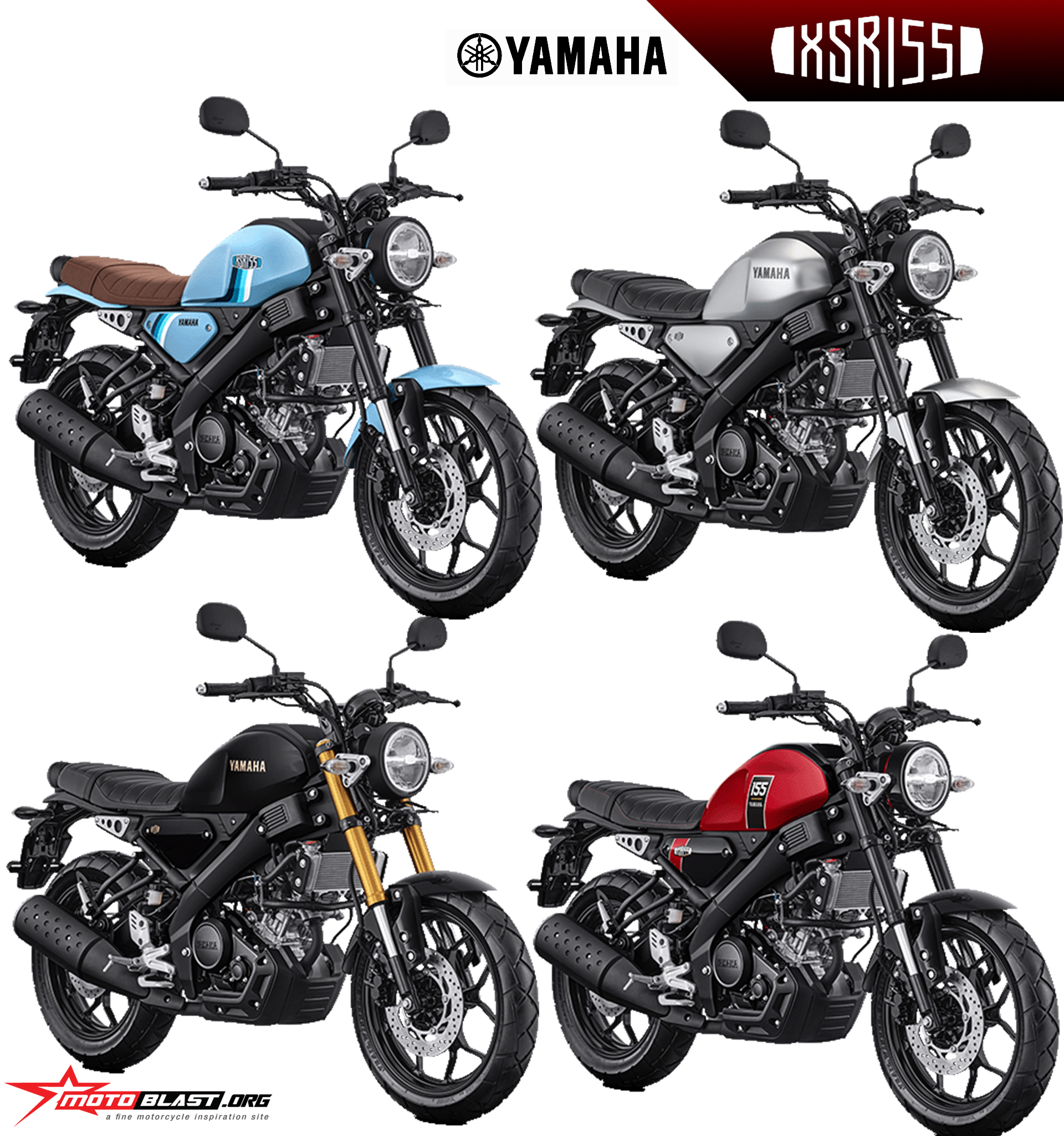 Yamaha Update Warna baru XSR 155 di awal tahun 2023 - MOTOBLAST