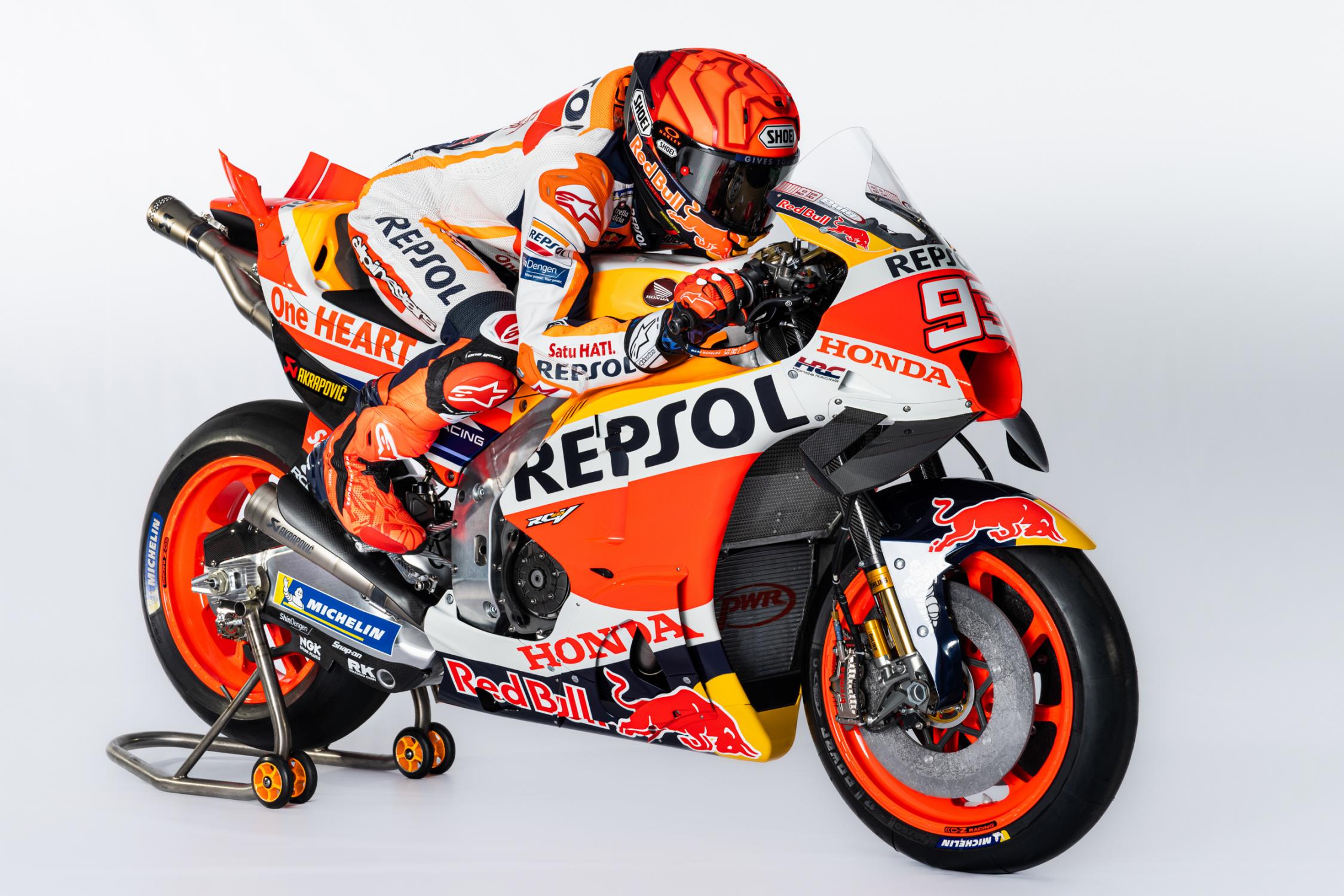 Honda RC213V Repsol motoGP 2023 resmi di rilis - Marc Marquez dan Joan ...