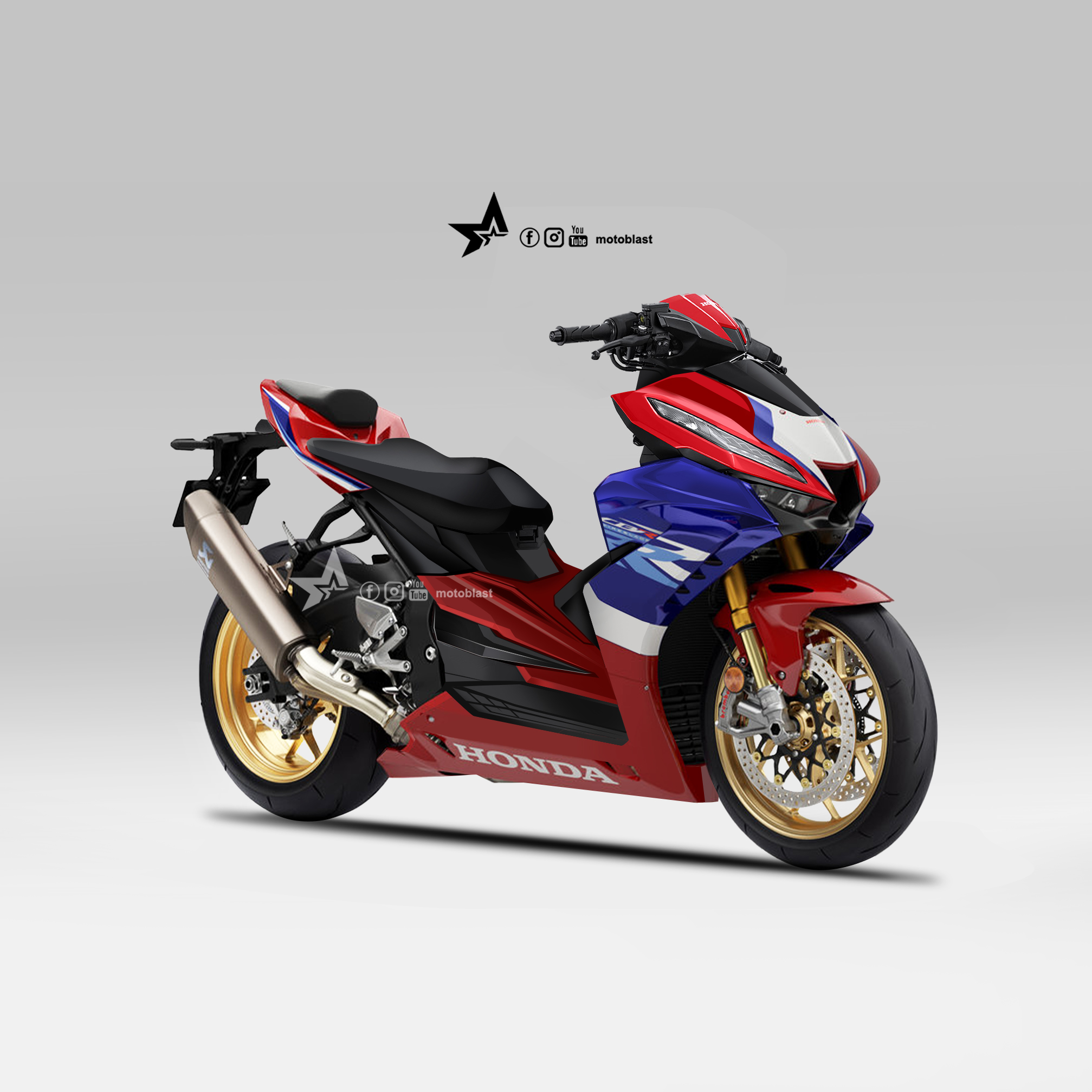 Modif Honda Megapro Primus Fighter Racer Retro! - MOTOBLAST