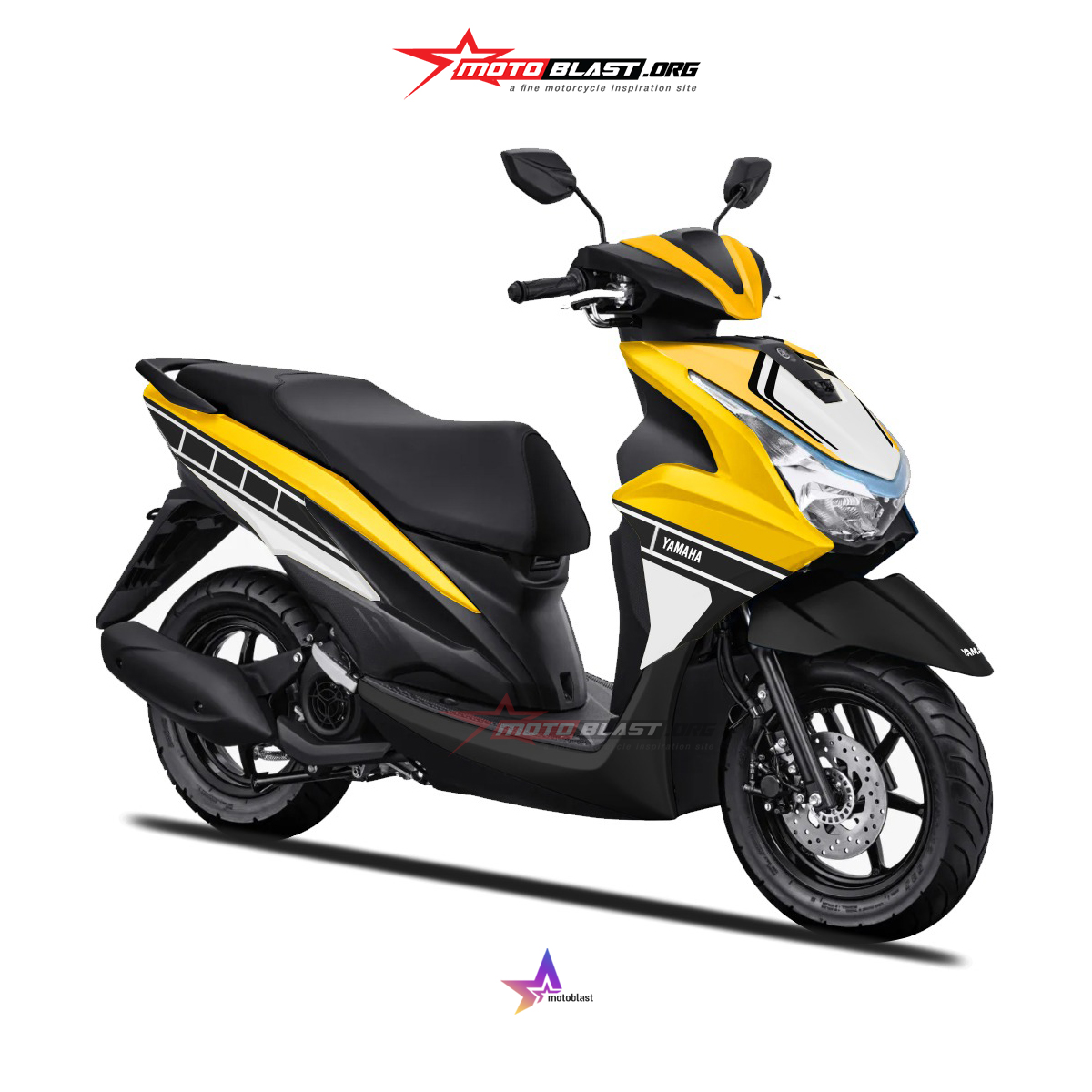 Modifikasi Striping Yamaha Freego 2023 50th Anniversary - MOTOBLAST