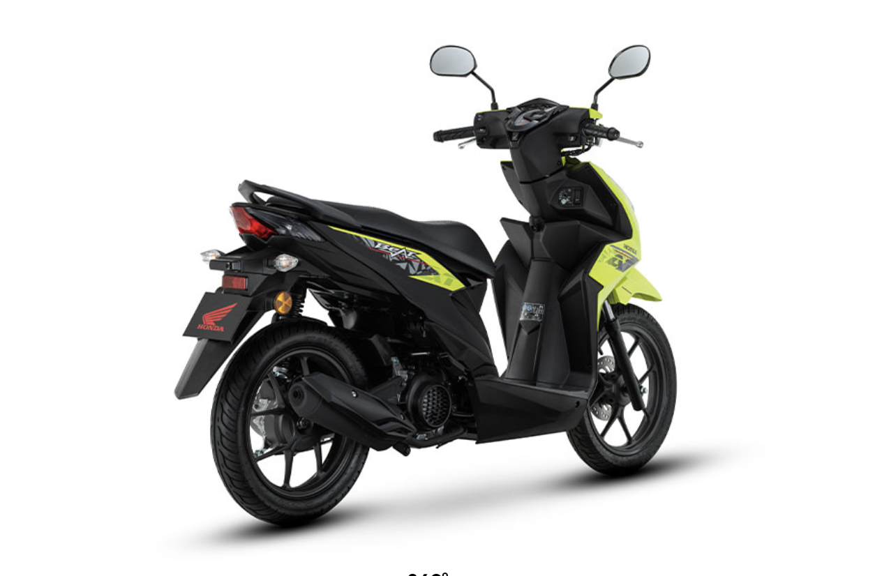 Honda Rilis beAT versi 2024 warna kuning ... wah bening banget nih ...