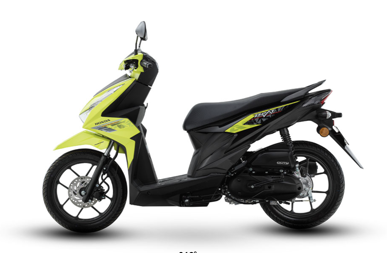 Honda Rilis beAT versi 2024 warna kuning ... wah bening banget nih ...
