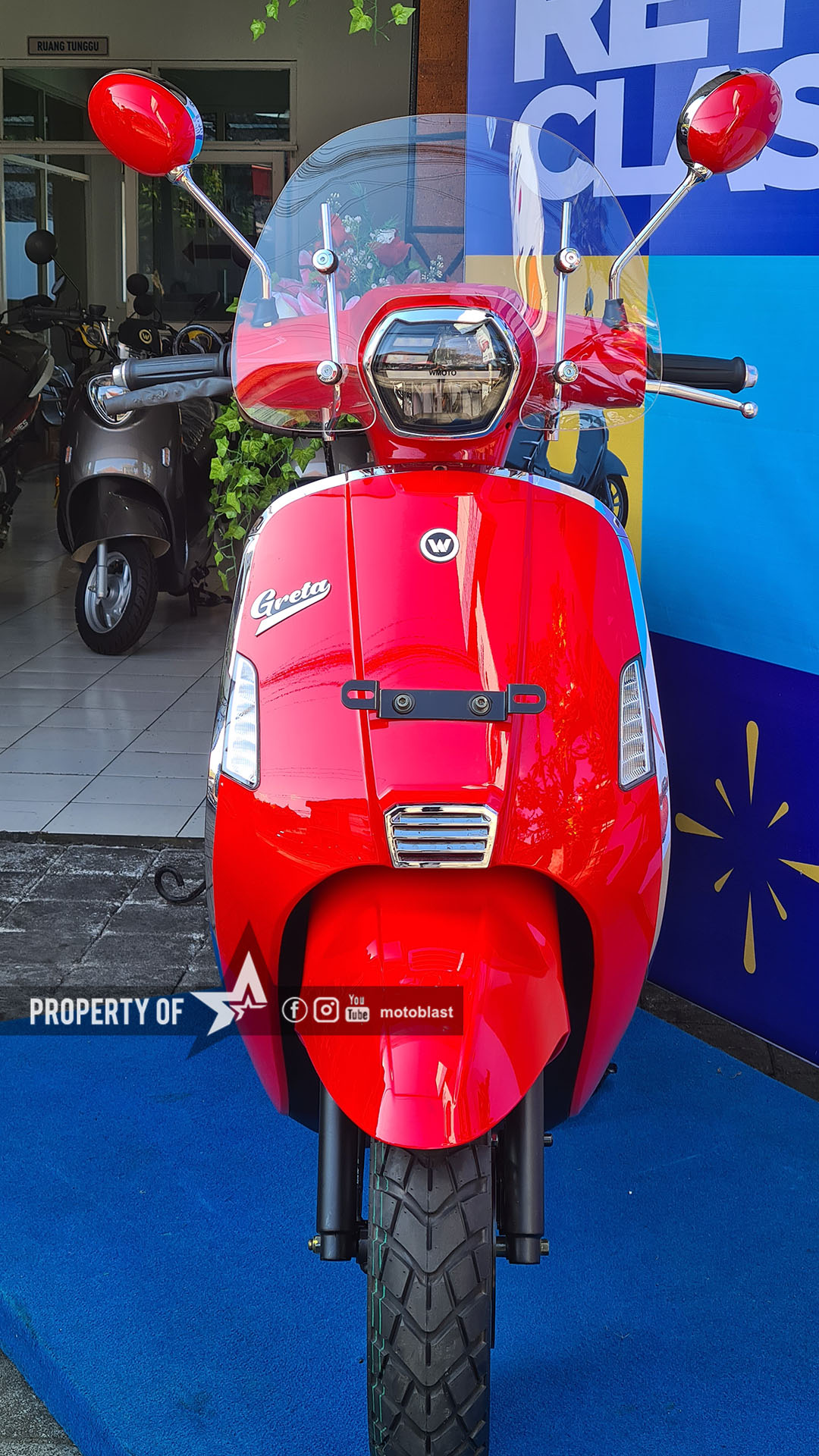 WMOTO GRETA 150 - Desain Retro Harga MURAH BANGET siap jegal Grand ...