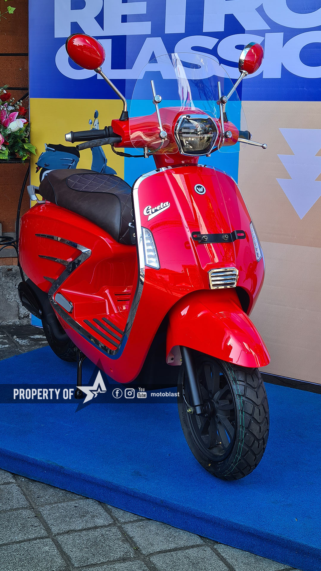 WMOTO GRETA 150 - Desain Retro Harga MURAH BANGET siap jegal Grand ...